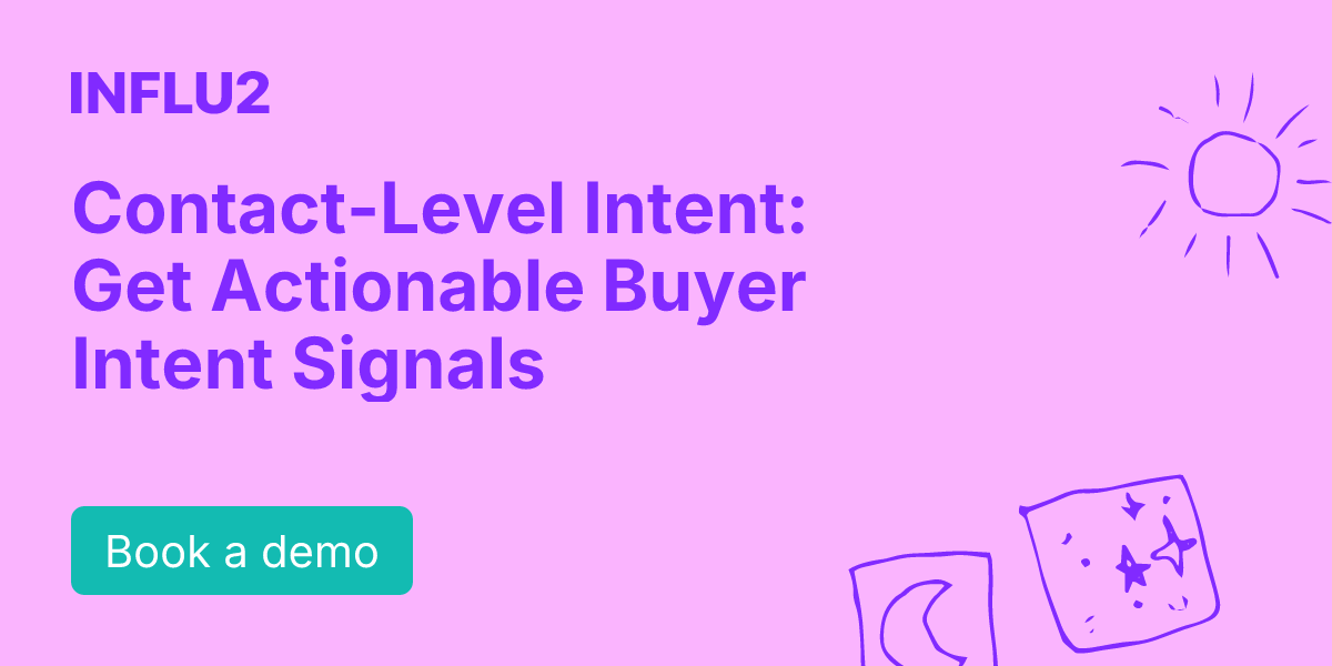 Contact-Level Intent: Get Actionable Buyer Intent Signals